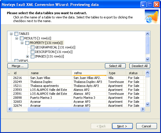 Convert XML To Excel