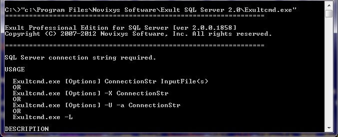 How To Import XML Into SQL Server From The Command Line
