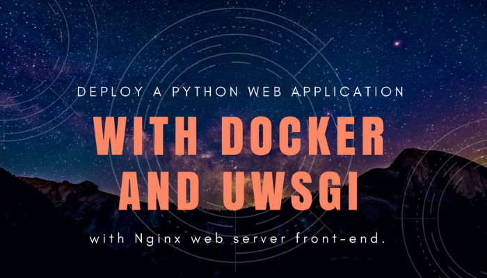 Run Python Web Application in Docker using Nginx and uWsgi | Novixys ...